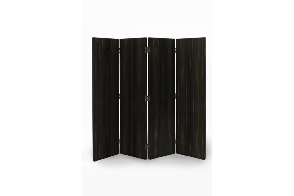 Screen in Gypsum & Macassar Ebony